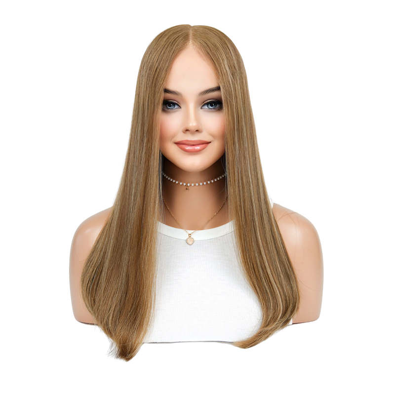 21 Inches Wheat Color Slight Layer Lace Top Wig from China manufacturer ...